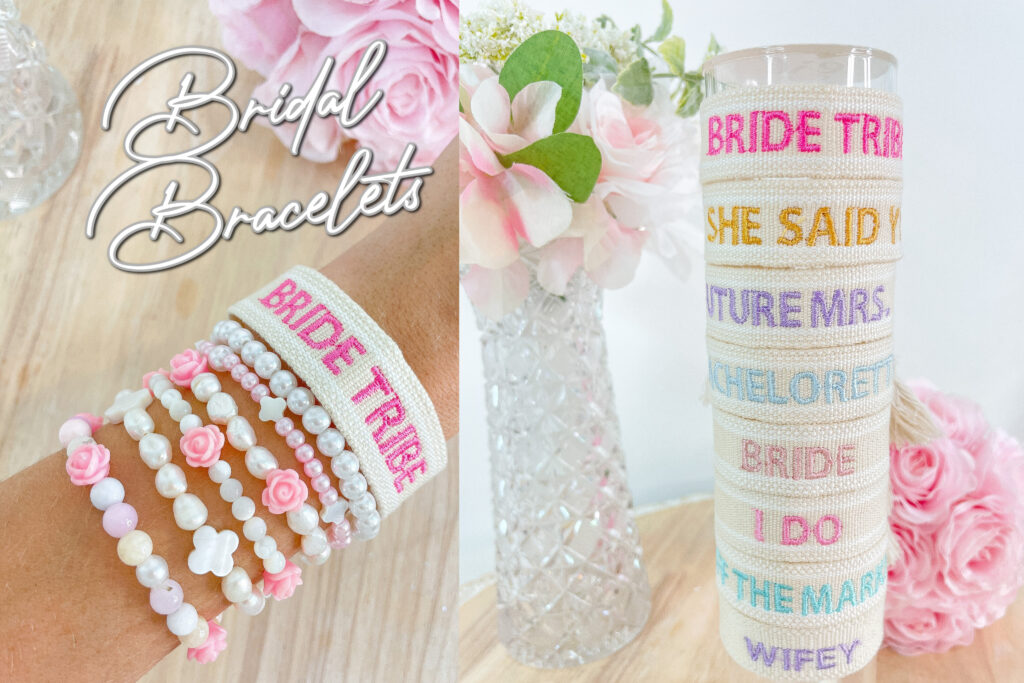 Custom Embroidered Friendship Bracelets