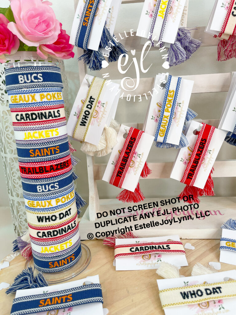 Custom Friendship Bracelet/ Personalize with Letters or Numbers