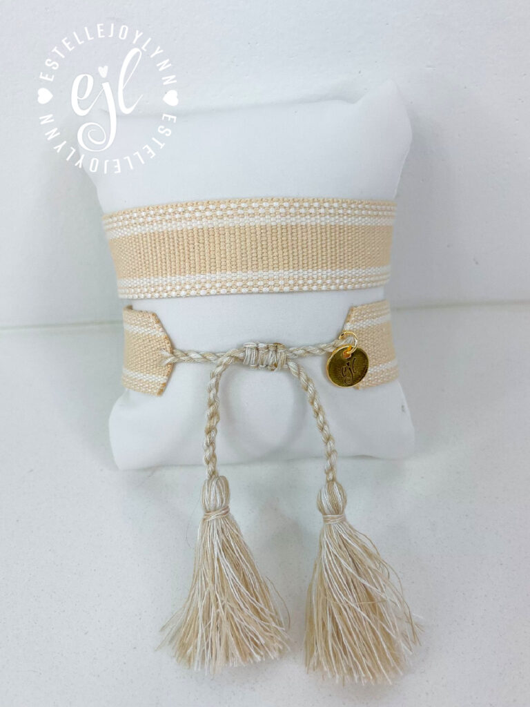 Create Your Own Custom Embroidered Tassel Friendship Bracelet