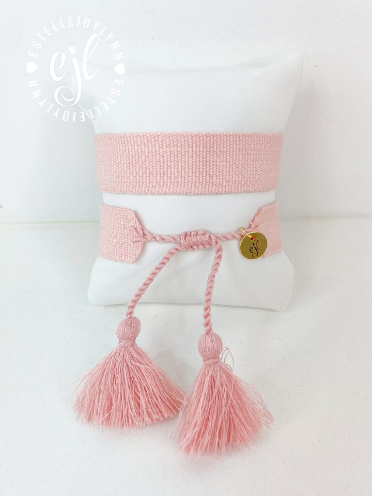 Create Your Own Custom Embroidered Tassel Friendship Bracelet