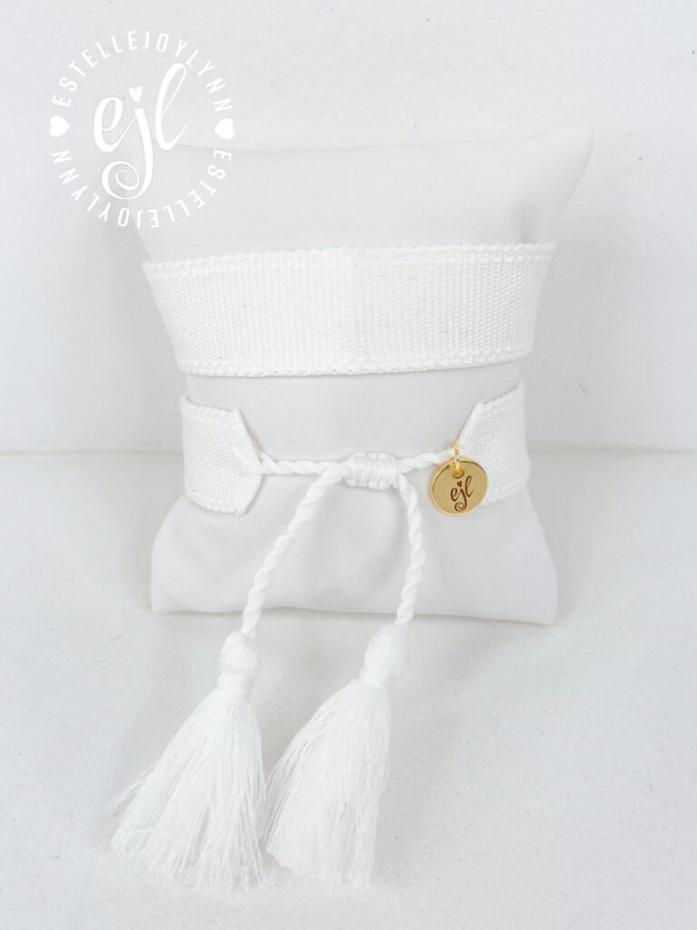 Create Your Own Custom Embroidered Tassel Friendship Bracelet
