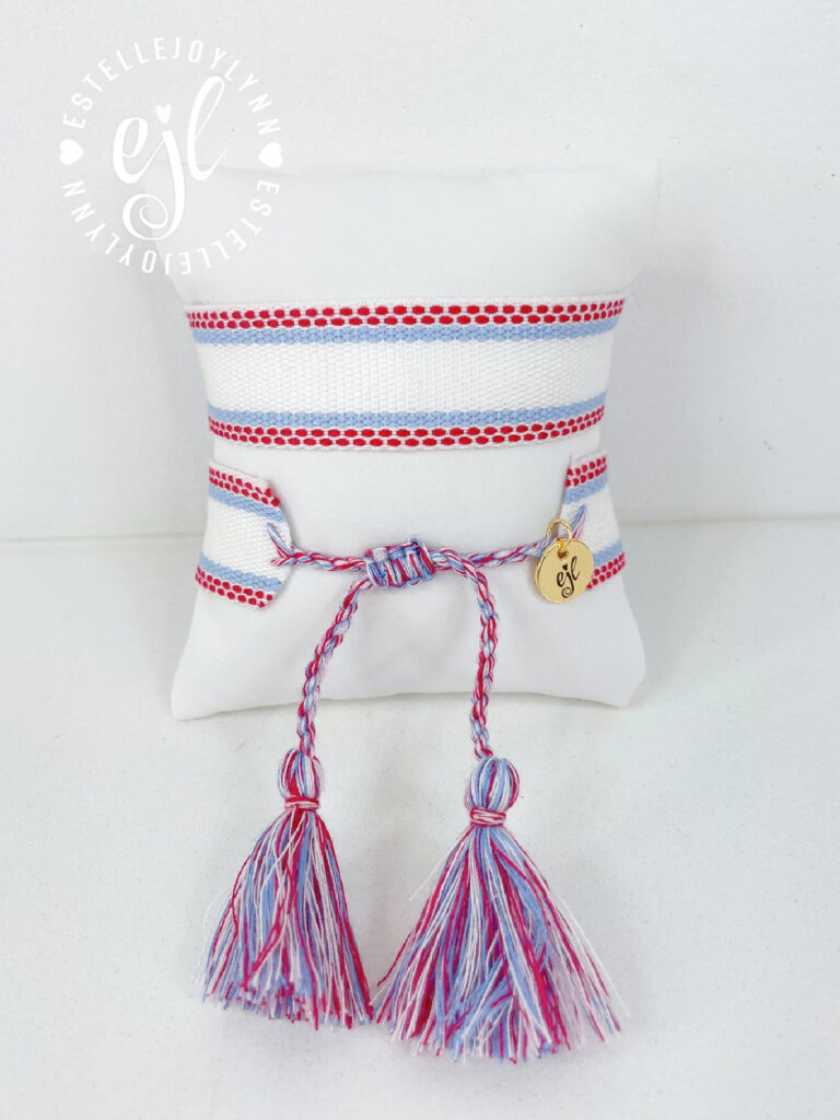 Create Your Own Custom Embroidered Tassel Friendship Bracelet