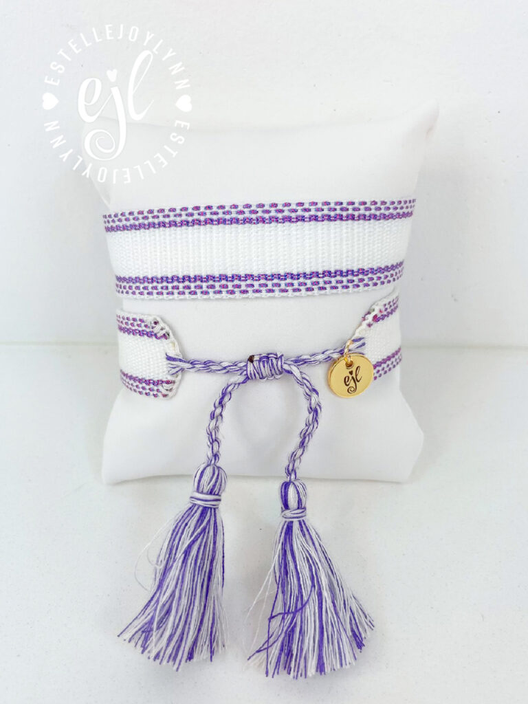 Create Your Own Custom Embroidered Tassel Friendship Bracelet
