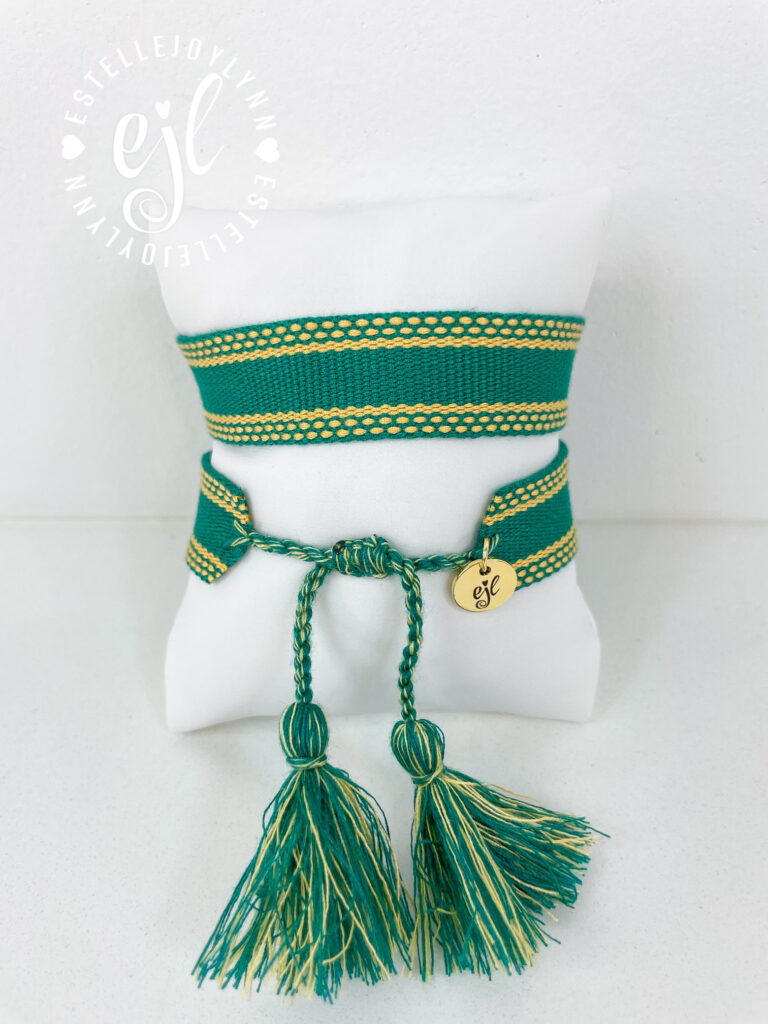 Create Your Own Custom Embroidered Tassel Friendship Bracelet