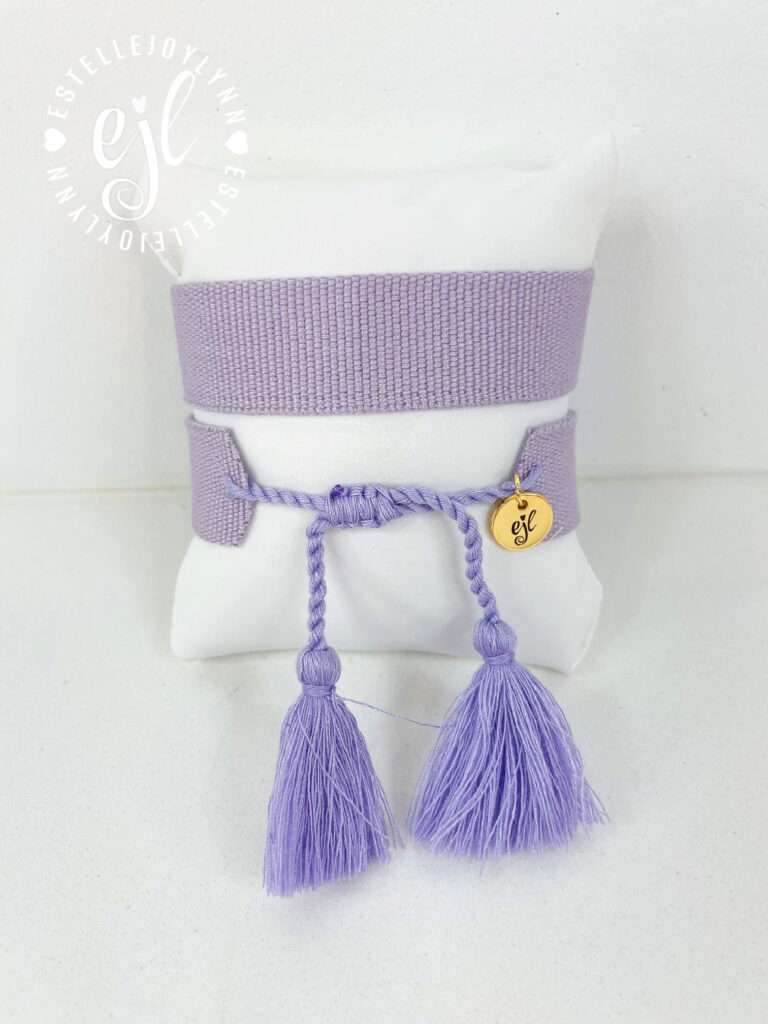 Create Your Own Custom Embroidered Tassel Friendship Bracelet