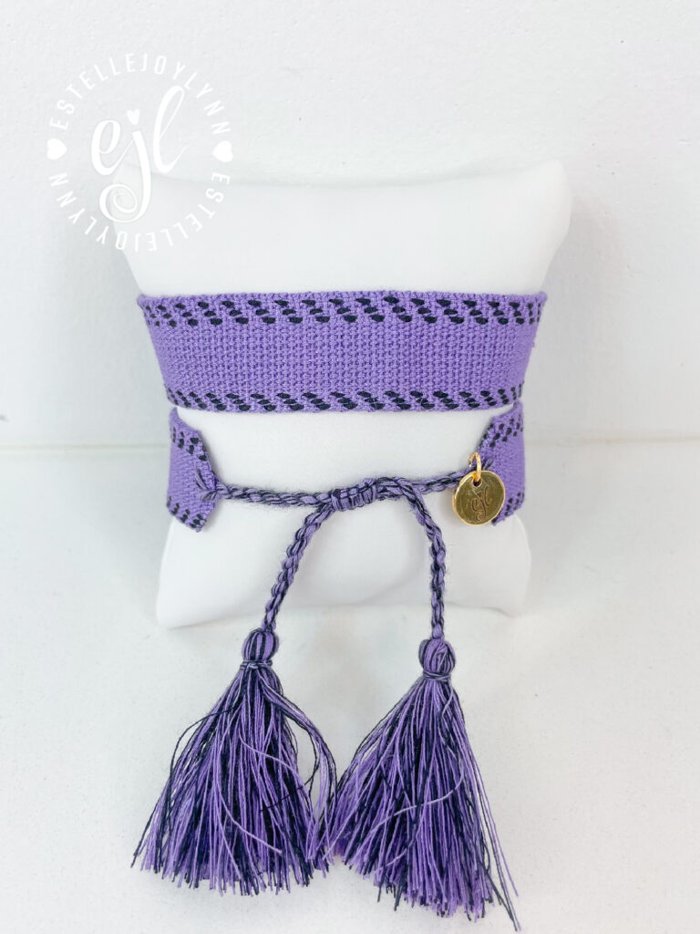 Create Your Own Custom Embroidered Tassel Friendship Bracelet
