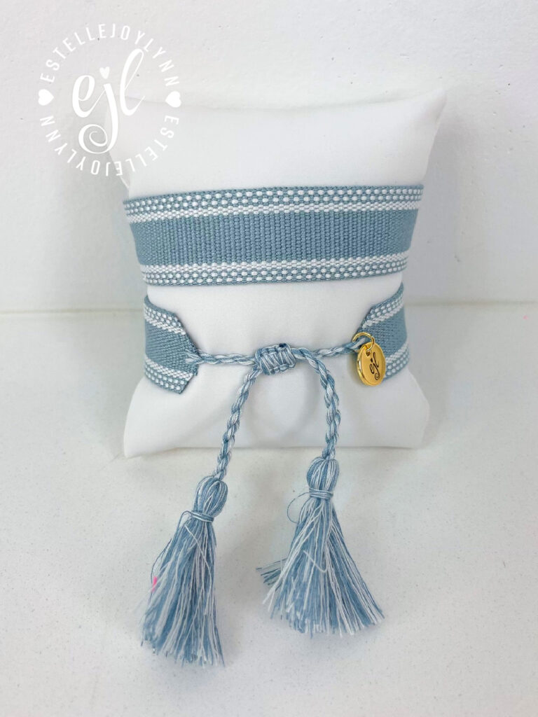 Create Your Own Custom Embroidered Tassel Friendship Bracelet