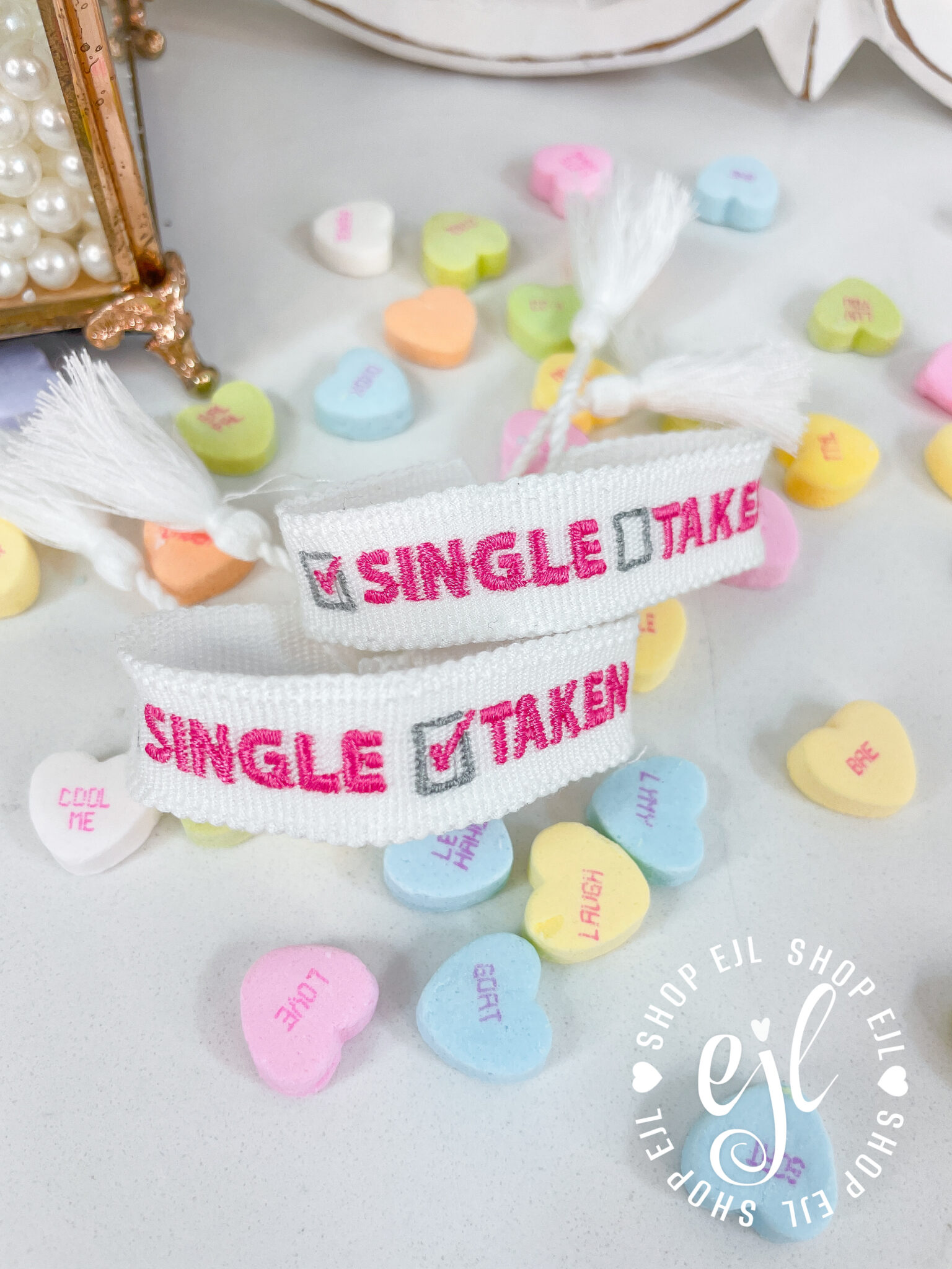 Single Taken Relationship Status Bracelet